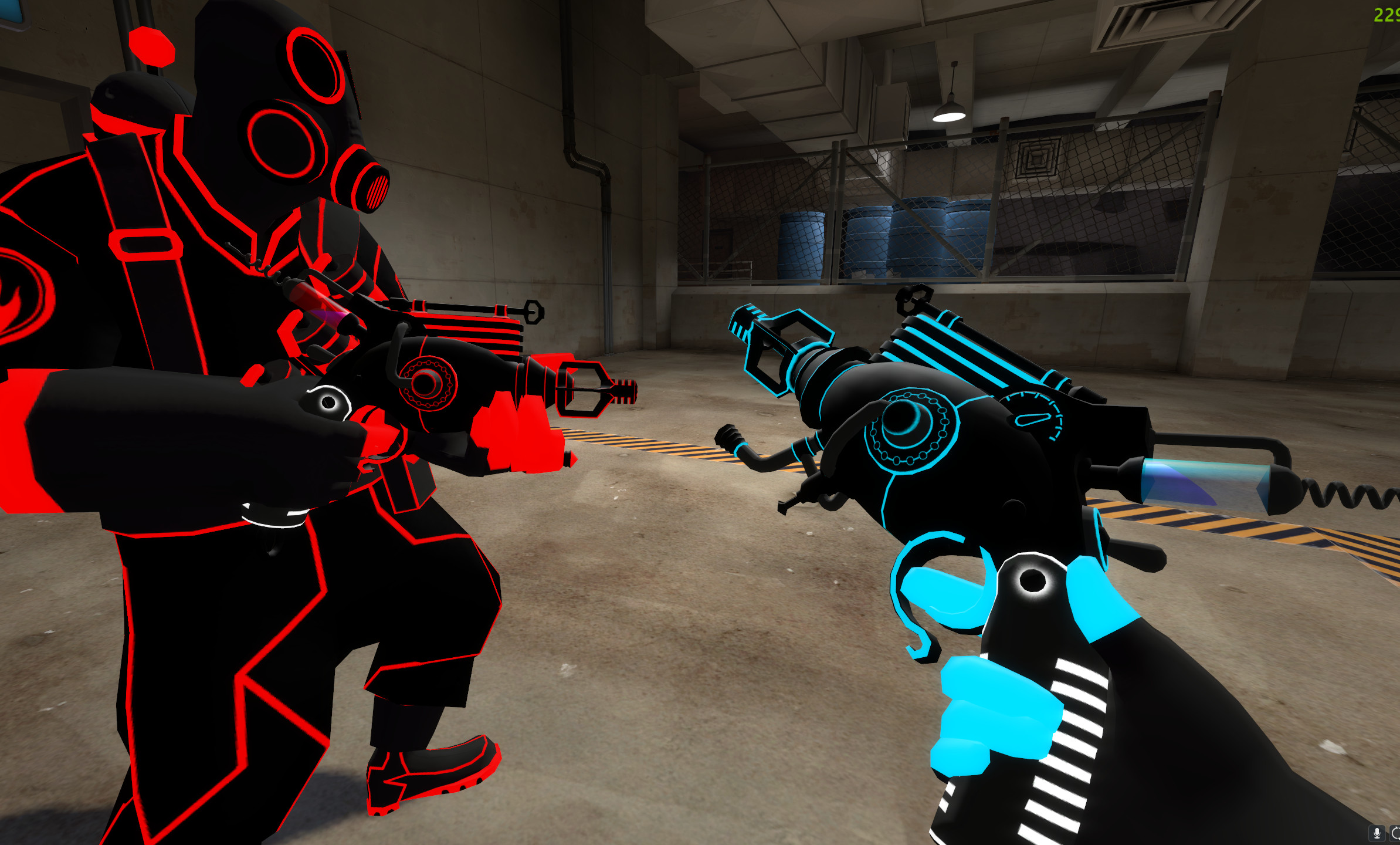 Tron Fortress Weapon Pack - Pyro (Casual) Mod for Team Fortress 2 | TF2 ...