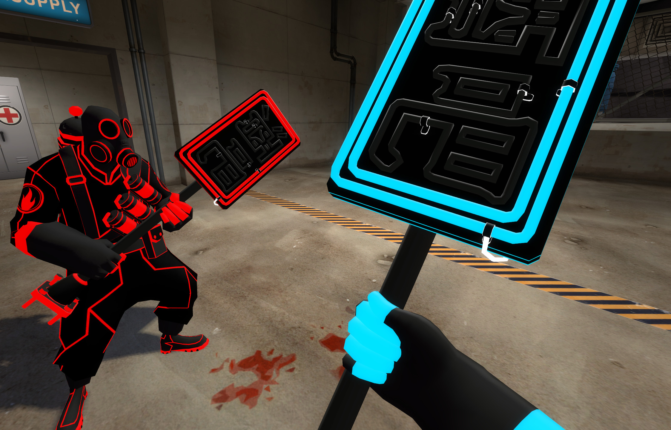 Tron Fortress Weapon Pack - Pyro (Casual) Mod for Team Fortress 2 | TF2 ...