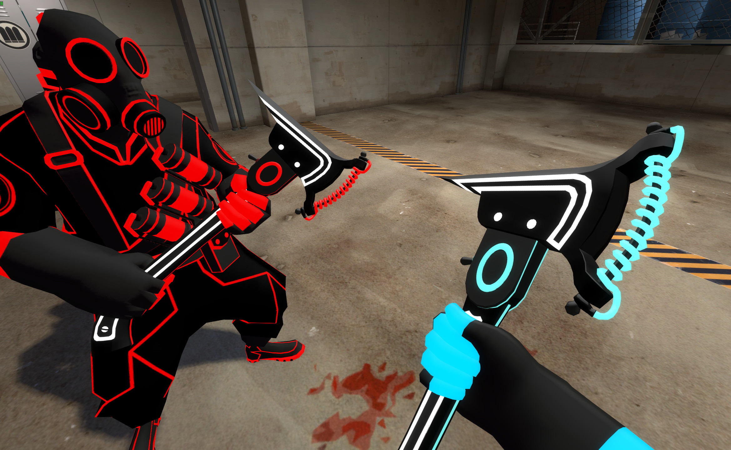 Tron Fortress Weapon Pack - Pyro (Casual) Mod for Team Fortress 2 | TF2 ...