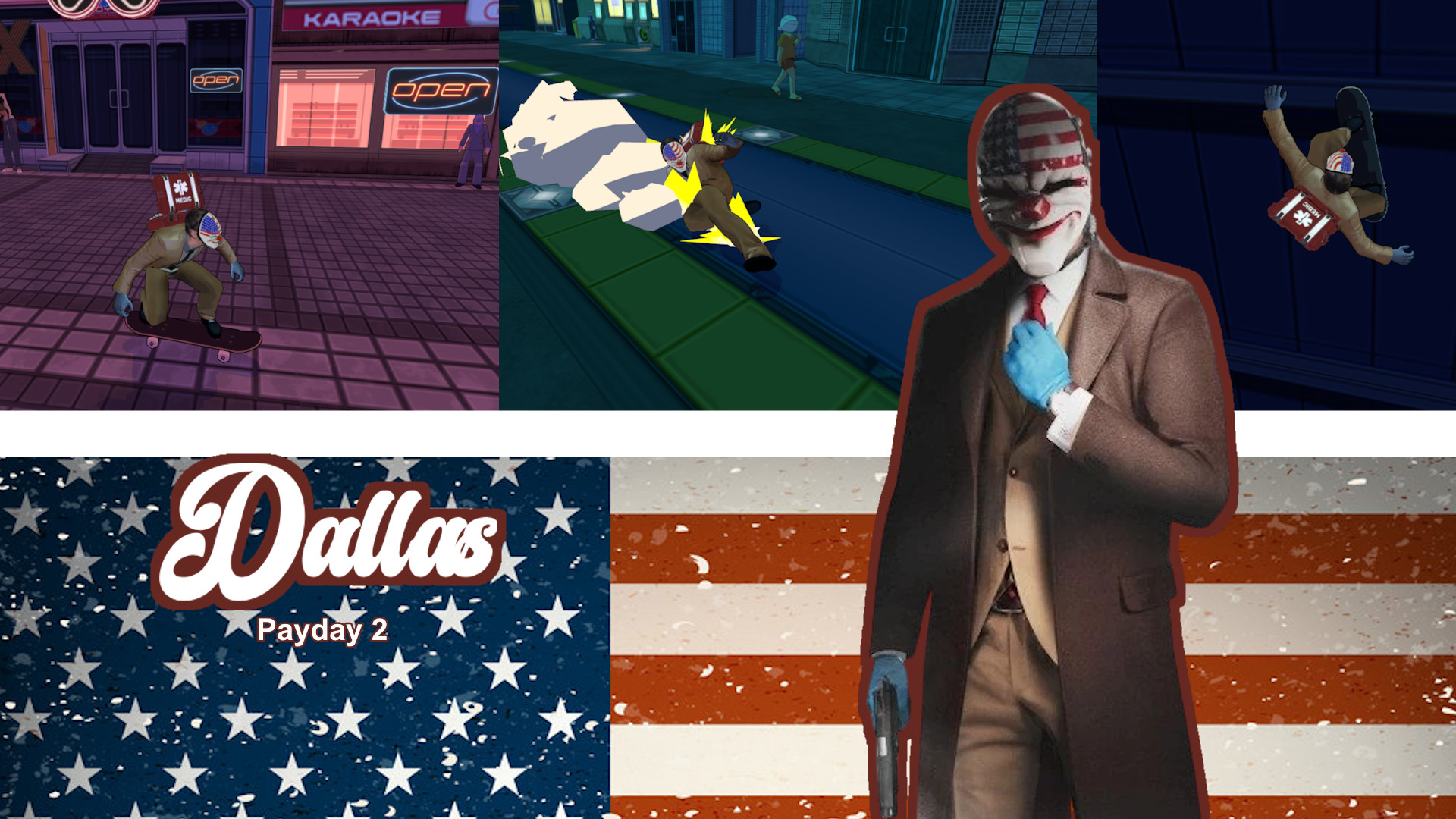 Dallas (Payday 2) Mod for Bomb Rush Cyberfunk | BRC Mods