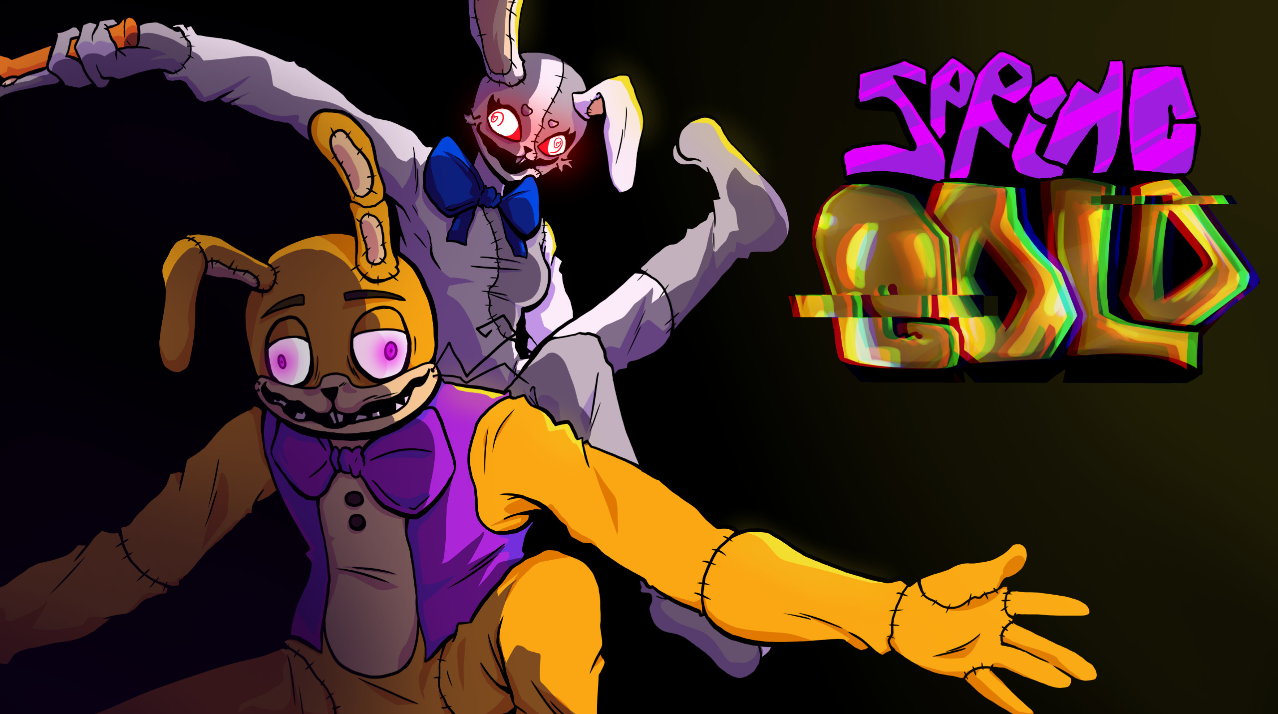 FNF: SPRING_GOLD Mod for Friday Night Funkin' | FNF Mods