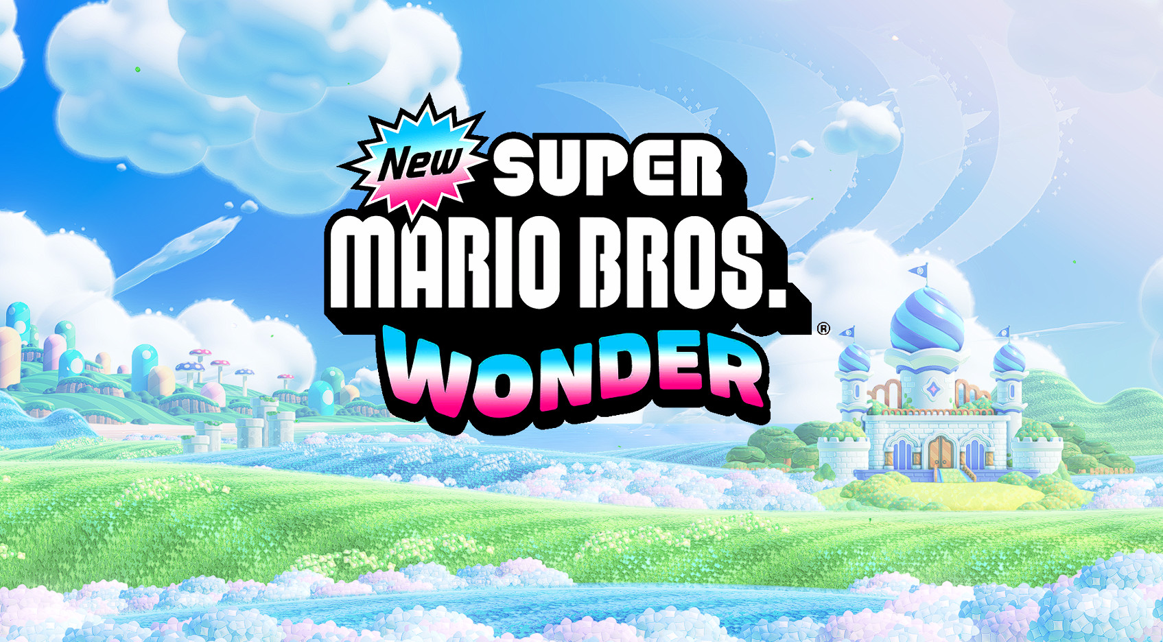 New Super Mario Bros. Title Screen Mod for Super Mario Bros. Wonder ...