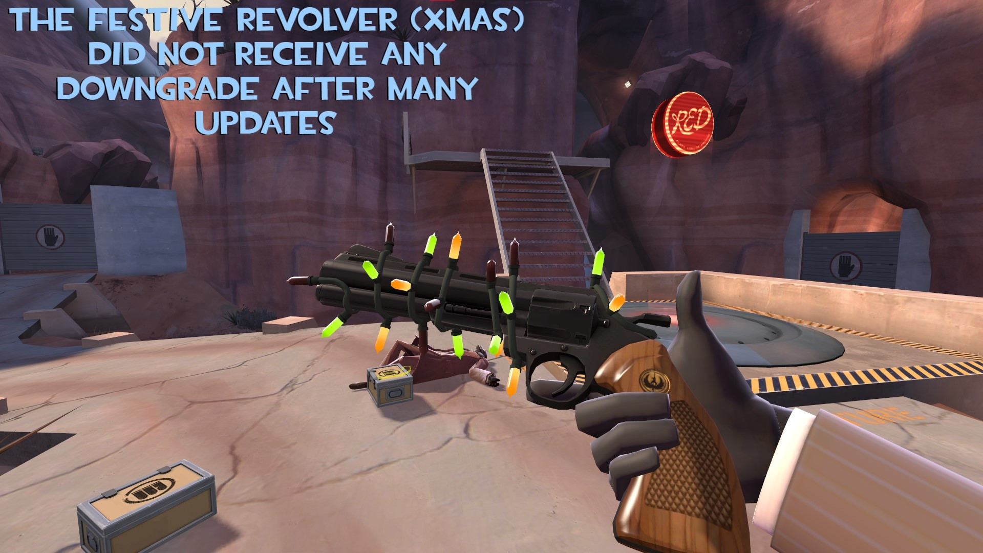 Festive Revolver over Stock + VMT Fix 4 Casual Mod for Team Fortress 2 ...