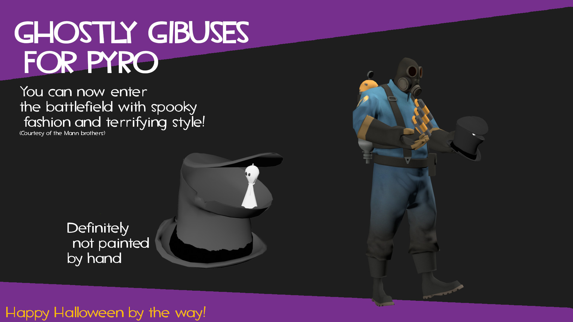 Ghostly Gibus for Pyro Mod for Team Fortress 2 Classic | TF2Classic Mods