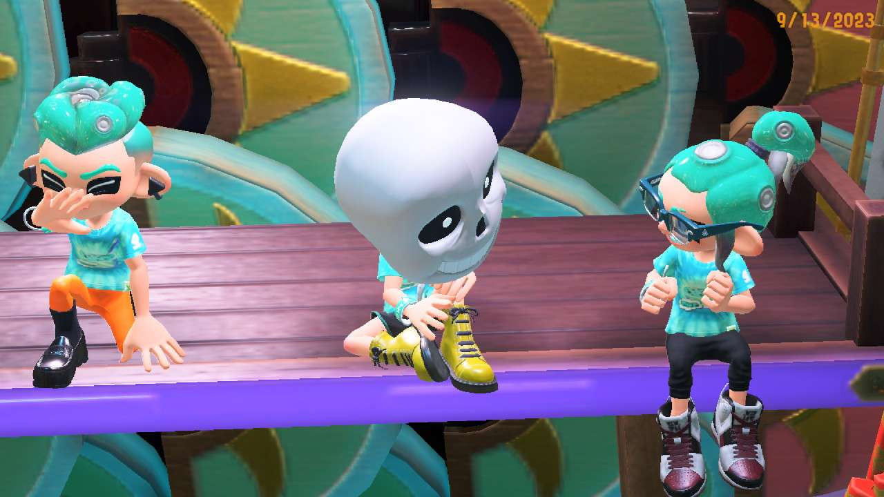 Sans Head + Sans Jacket Mod for Splatoon 3 | Splatoon 3 Mods