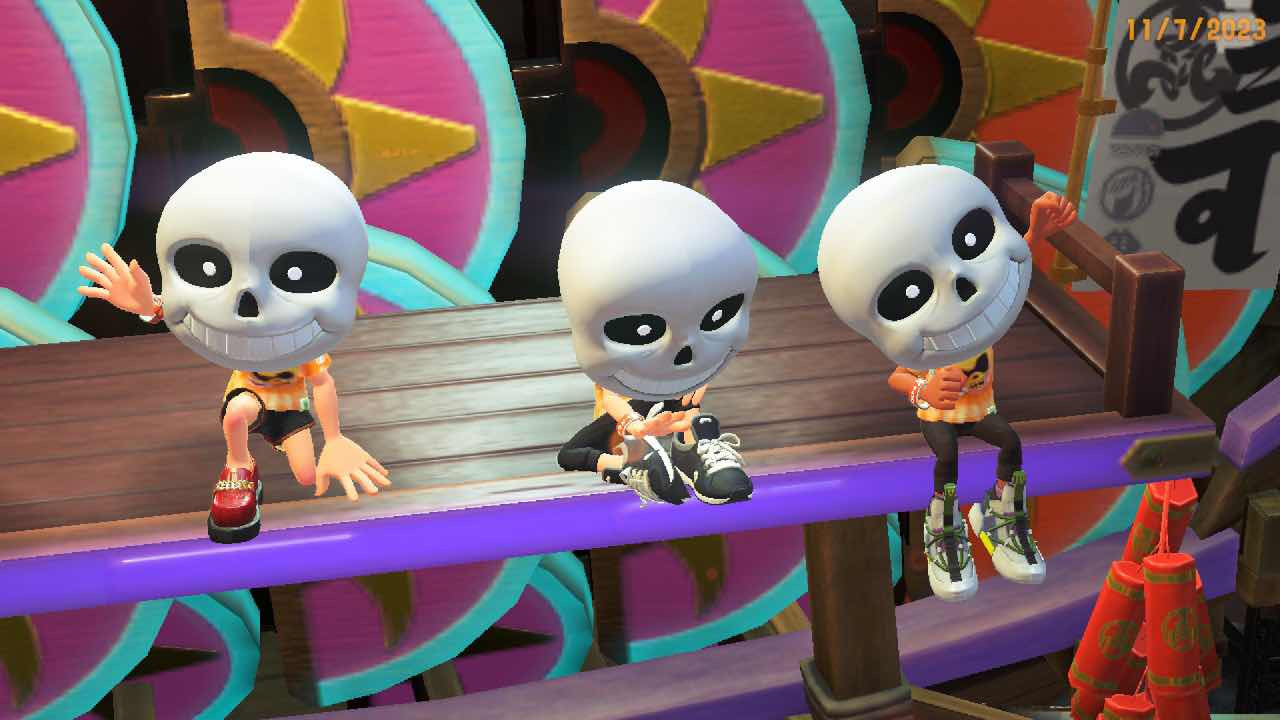 Sans Head + Sans Jacket Mod for Splatoon 3 | Splatoon 3 Mods
