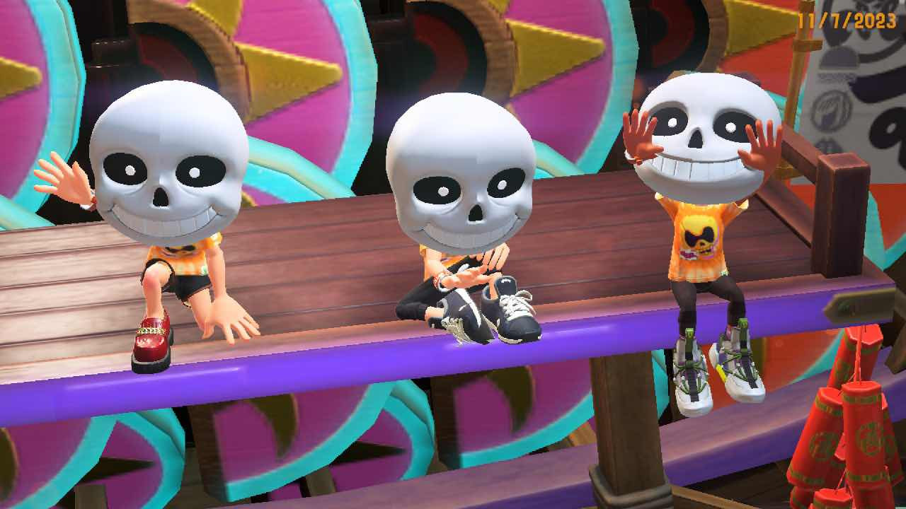 Sans Head + Sans Jacket Mod for Splatoon 3 | Splatoon 3 Mods