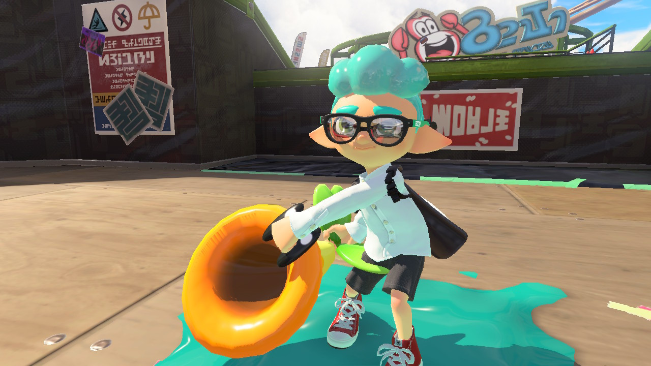 Talking Flower Slosher Mod for Splatoon 3 | Splatoon 3 Mods