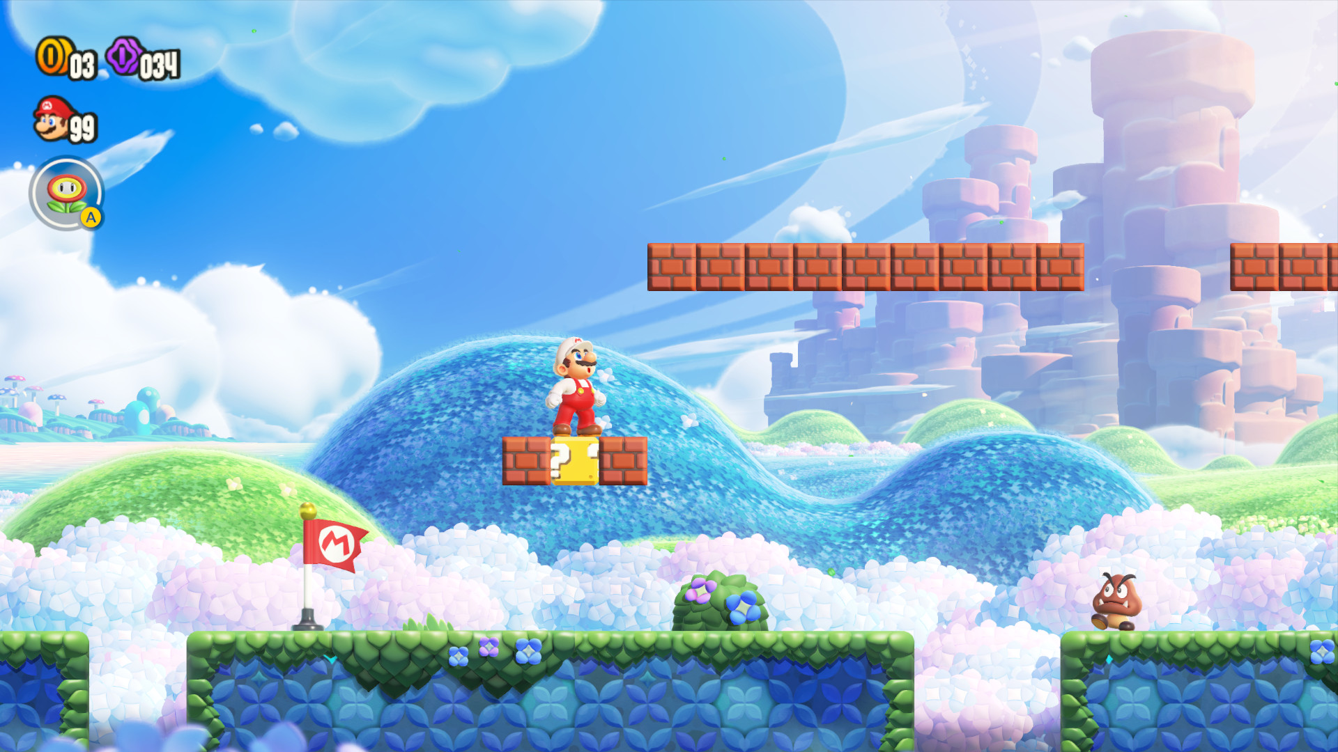 SMB 1-1 Remake Mod for Super Mario Bros. Wonder | SMBW Mods