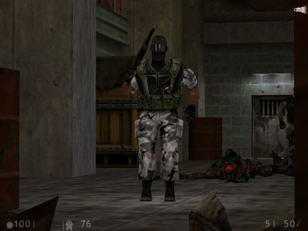 HD Op4 Grunts For HL/BS (Classic Style Palette) Mod for Half-Life | HL Mods