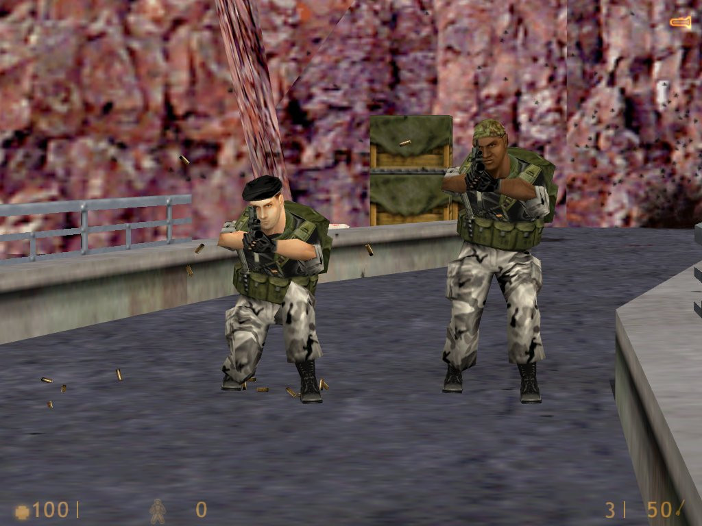 HD Op4 Grunts For HL/BS (Classic Style Palette) Mod for Half-Life | HL Mods