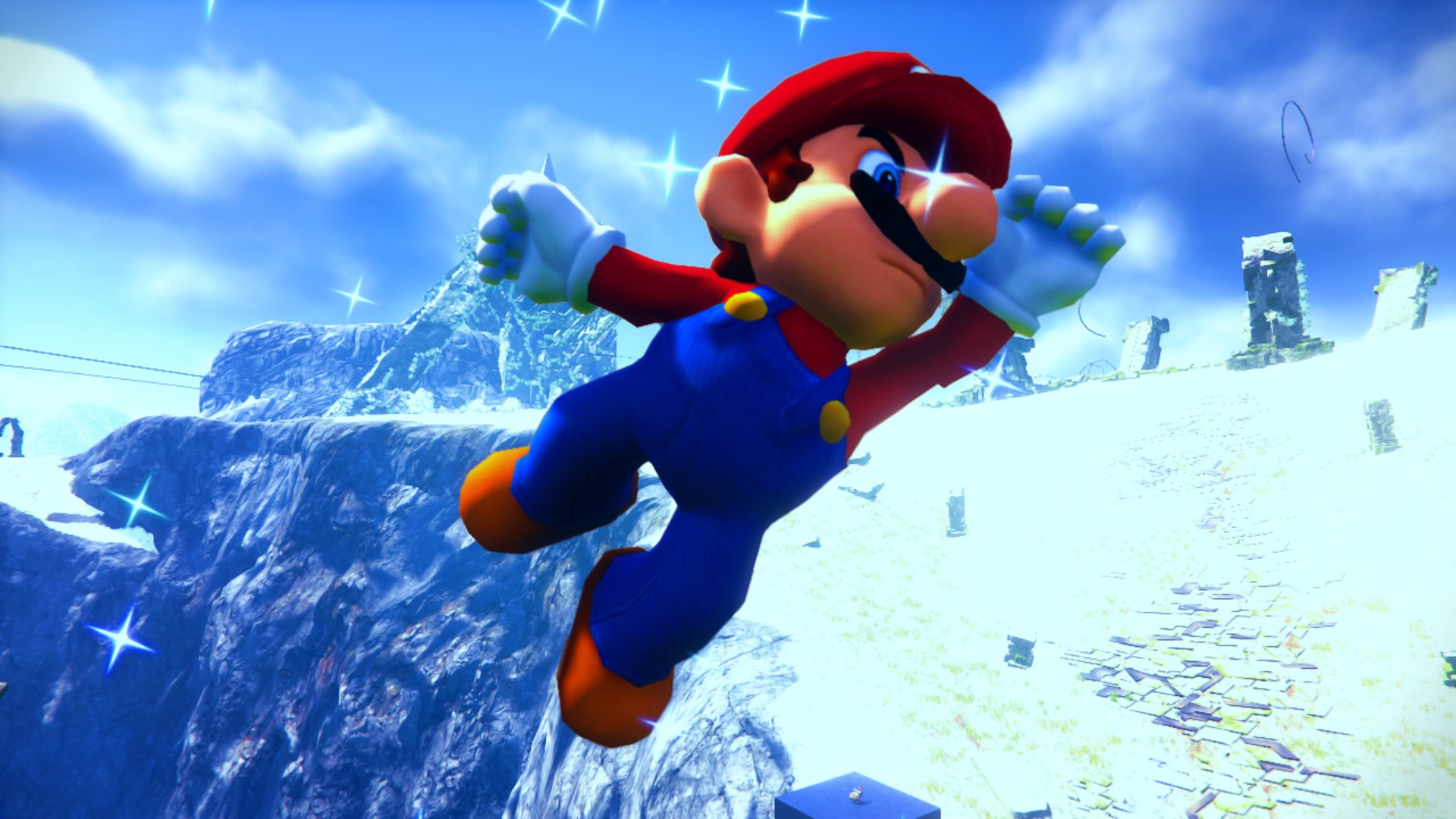 Blue Scarescraper Luigi Mod for Sonic Frontiers | Frontiers Mods