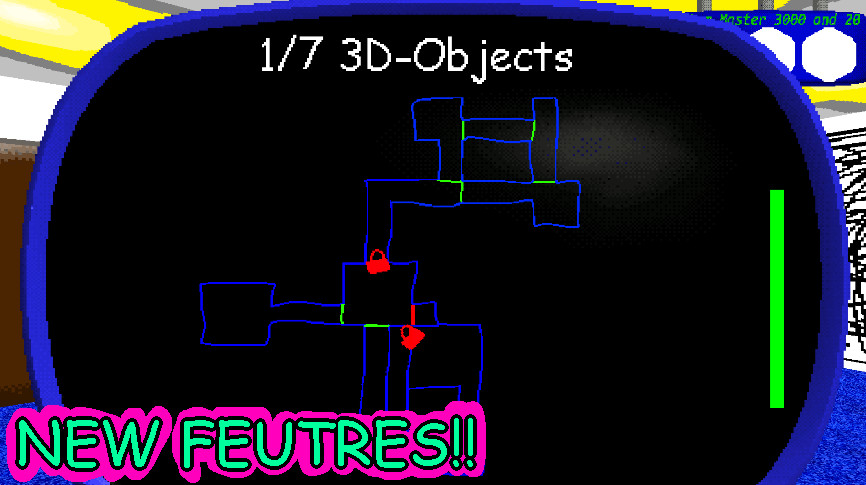 Phil's 3D-Blast Remastered Mod for Baldi's Basics | Baldi Mods