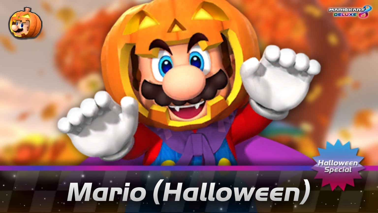 Mario (Halloween) [w/Tour animations] Mod for Mario Kart 8 Deluxe ...