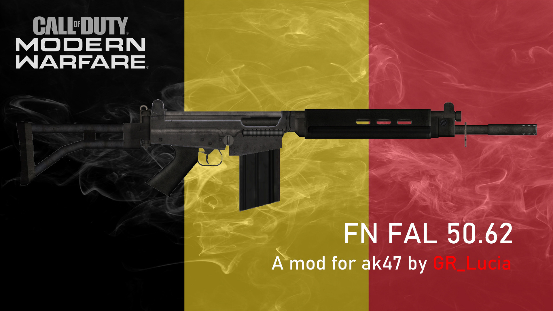FN FAL 50.62 on MW2019 Animation Mod for Counter-Strike 1.6 | CS1.6 Mods