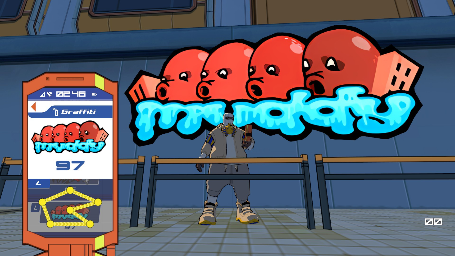 JSR+JSRF Upscaled Graffiti Pack Mod for Bomb Rush Cyberfunk | BRC Mods