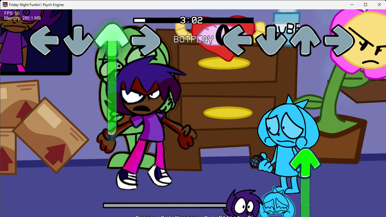 FNF: Demonic Disperse Demo Mod for Friday Night Funkin' | FNF Mods