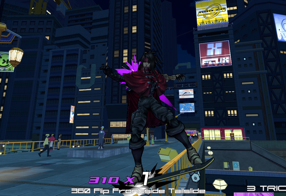 Vincent Valentine (FF7) Mod for Bomb Rush Cyberfunk | BRC Mods