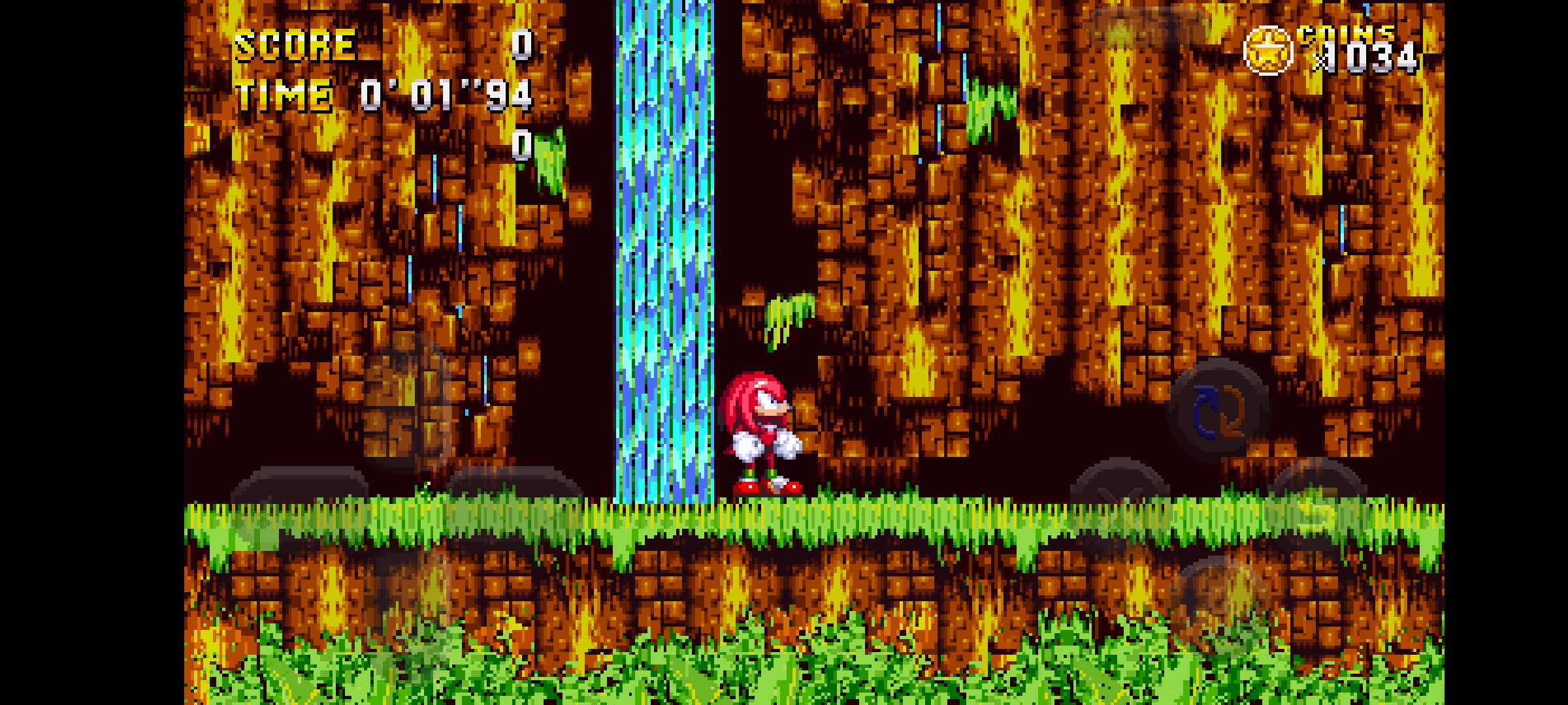 Mania knuckles palette Customizer Mod for Sonic 3 A.I.R. | S3AIR Mods