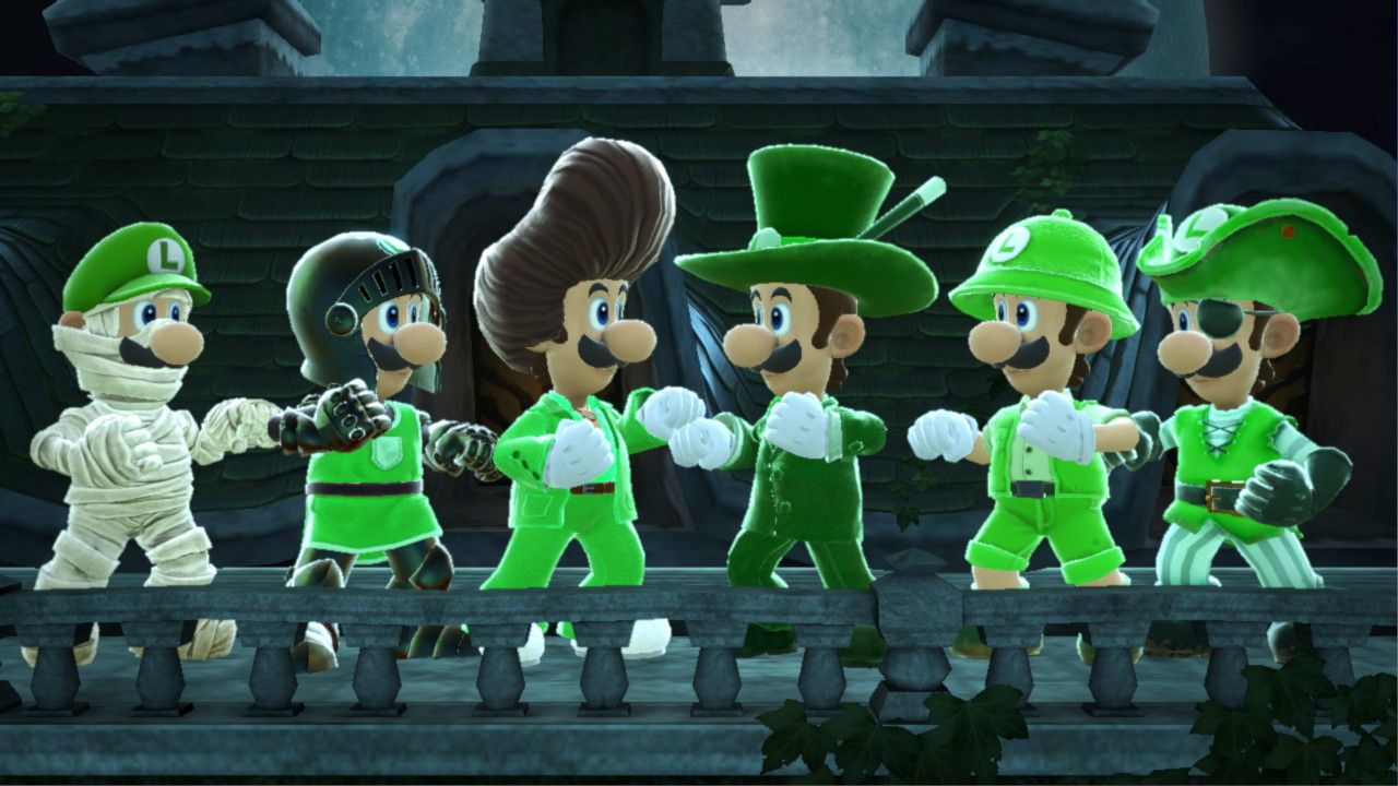 LM3 ScareScraper Costumes Mod for Super Smash Bros. Ultimate | SSBU Mods