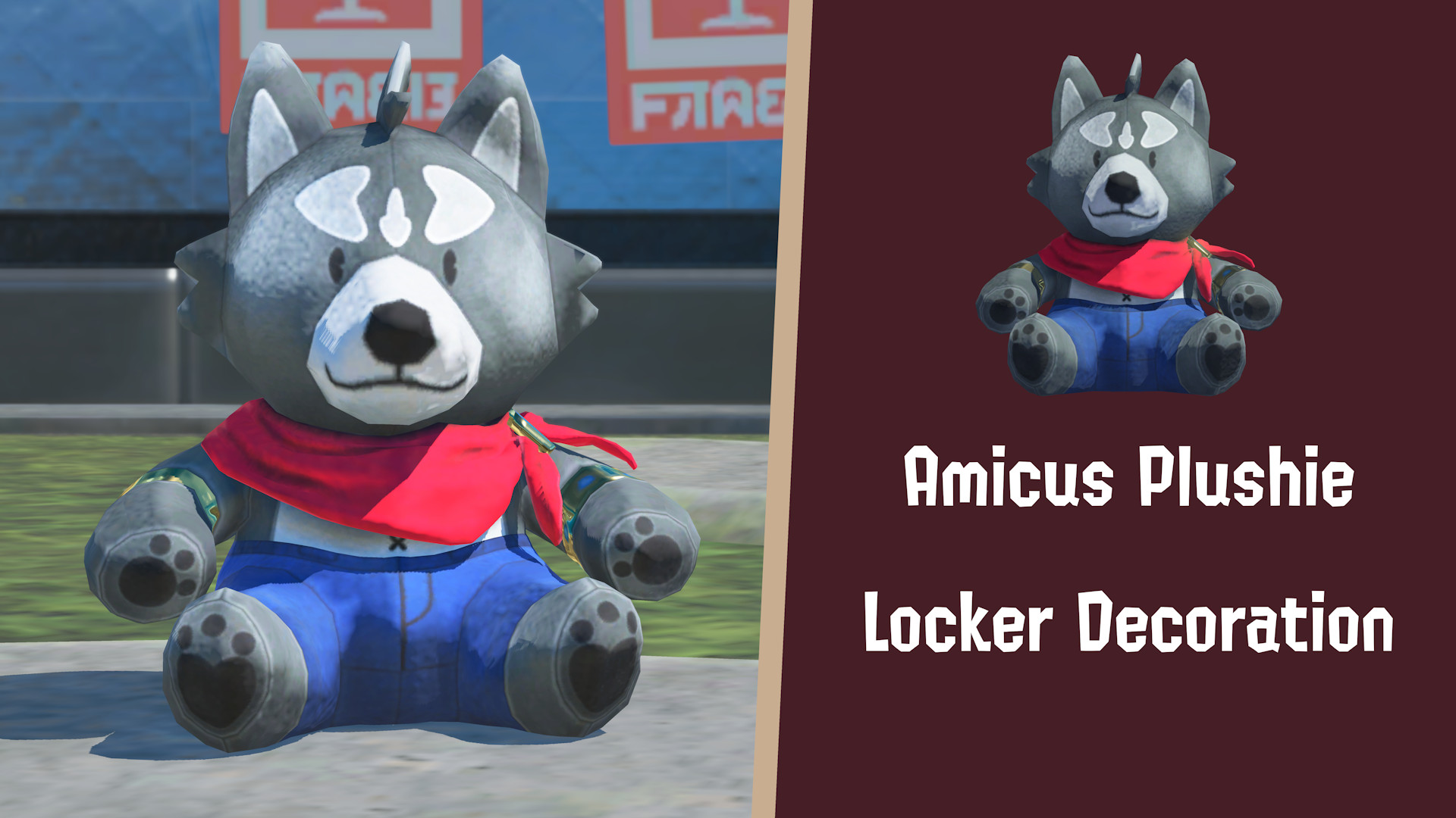 Amicus Plushie Locker Decoration Mod for Splatoon 3 | Splatoon 3 Mods