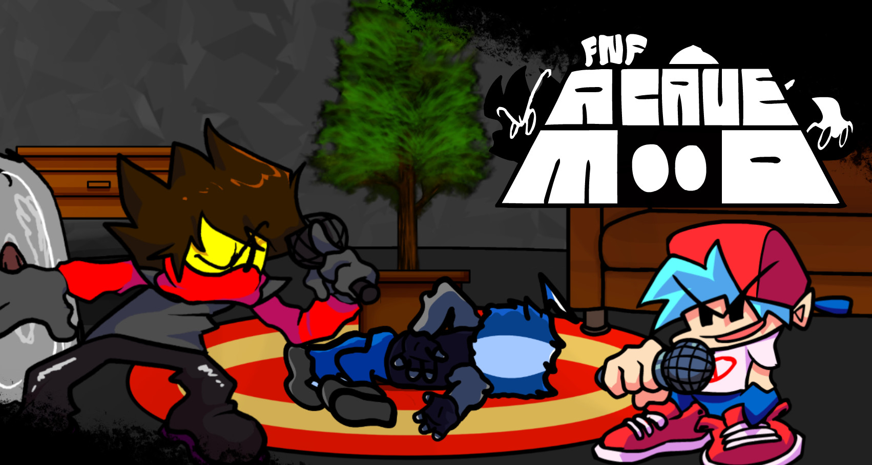 Friday Night Funkin: A Cave MOD Mod for Friday Night Funkin' | FNF Mods