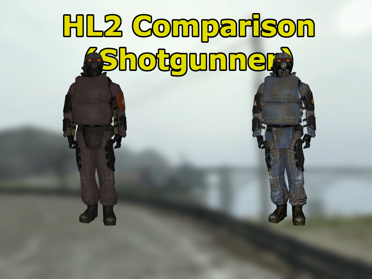 Prison Guard Styled Shotgun Soldiers Mod for Half-Life 2 | HL2 Mods