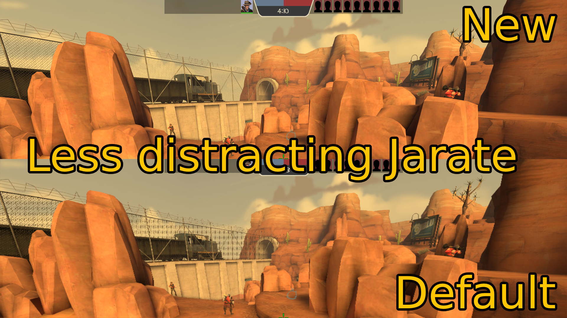 Less distracting Jarate Mod for Team Fortress 2 | TF2 Mods