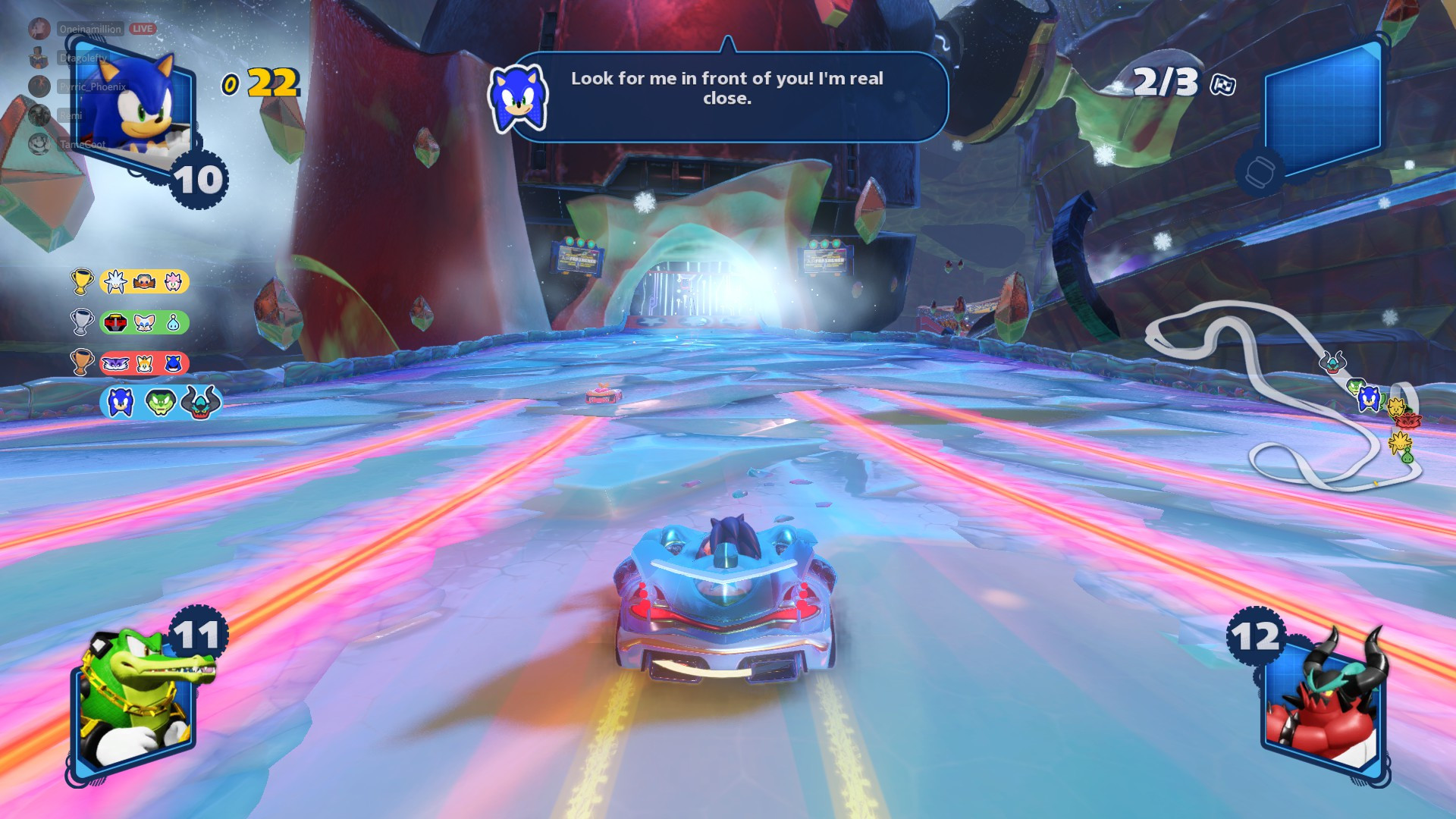 Team Comms+ Mod for Team Sonic Racing | TSR Mods