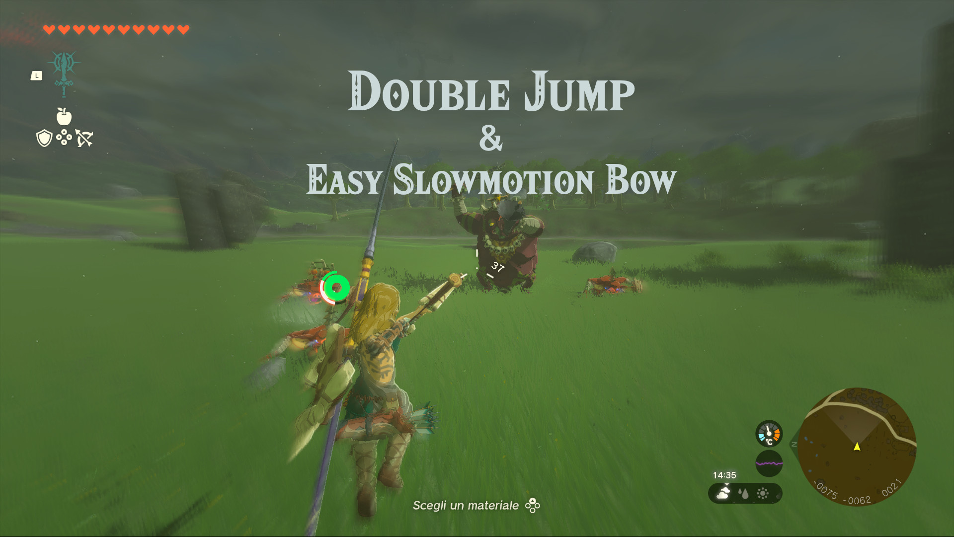 Double Jump & Easy Slowmotion Bow Mod for The Legend of Zelda: Tears of the Kingdom | TOTK Mods
