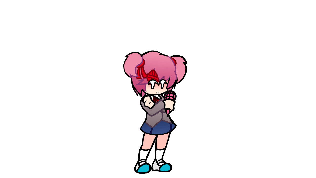 My ddlc sprites Mod for Friday Night Funkin' | FNF Mods