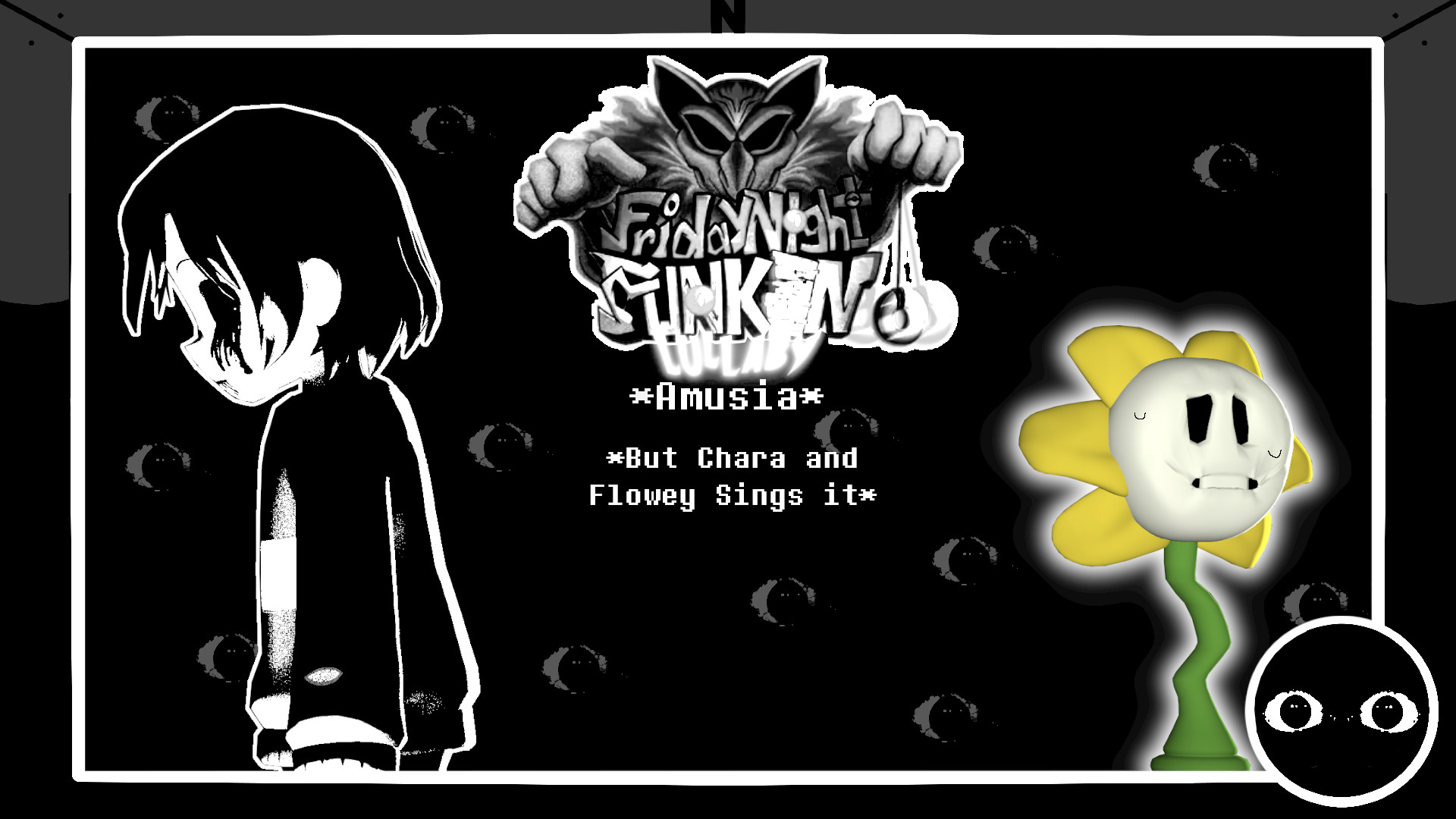 Amusia but Chara and Flowey Sings it Mod for Friday Night Funkin' | FNF ...