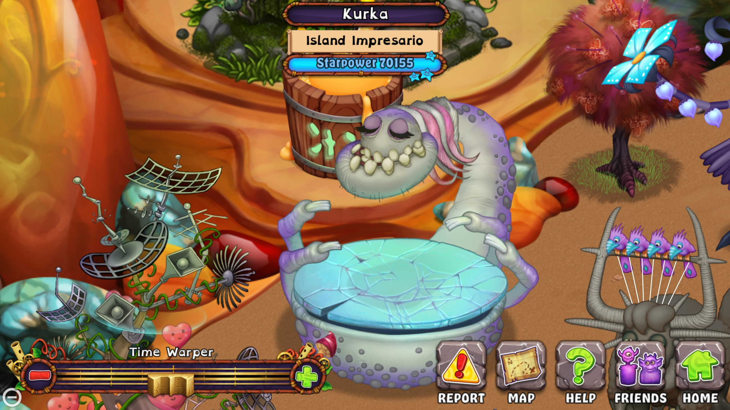 Creepuscule On Amber Island Mod for My Singing Monsters | MSM Mods