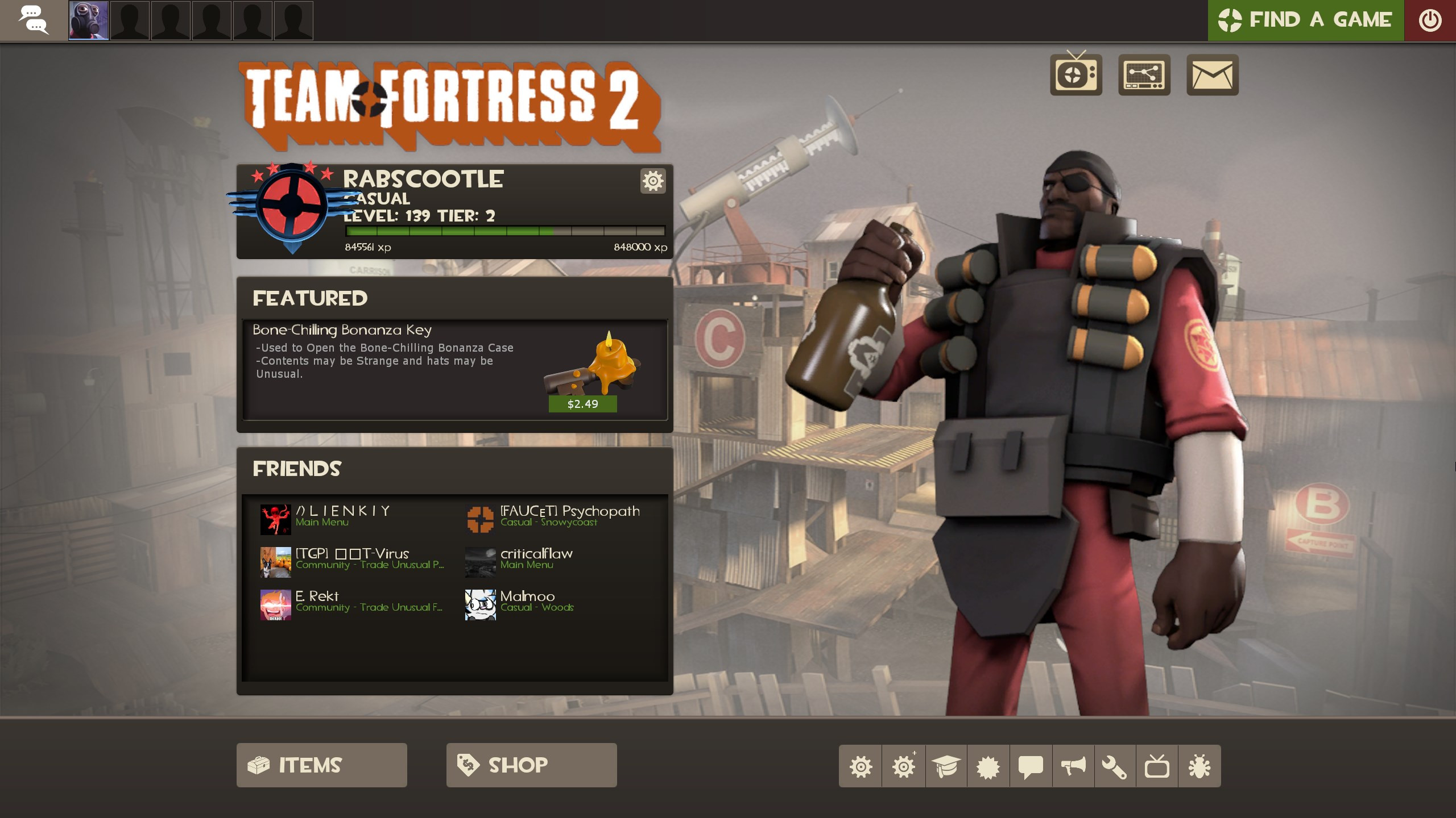 Colorized Main Menu Backgrounds Mod for Team Fortress 2 | TF2 Mods