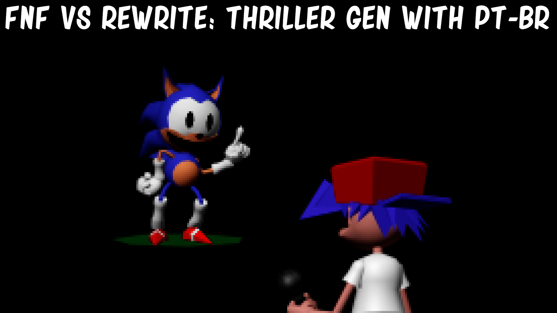 FNF VS Rewrite: Thriller Gen With PT-BR Mod for Friday Night Funkin ...