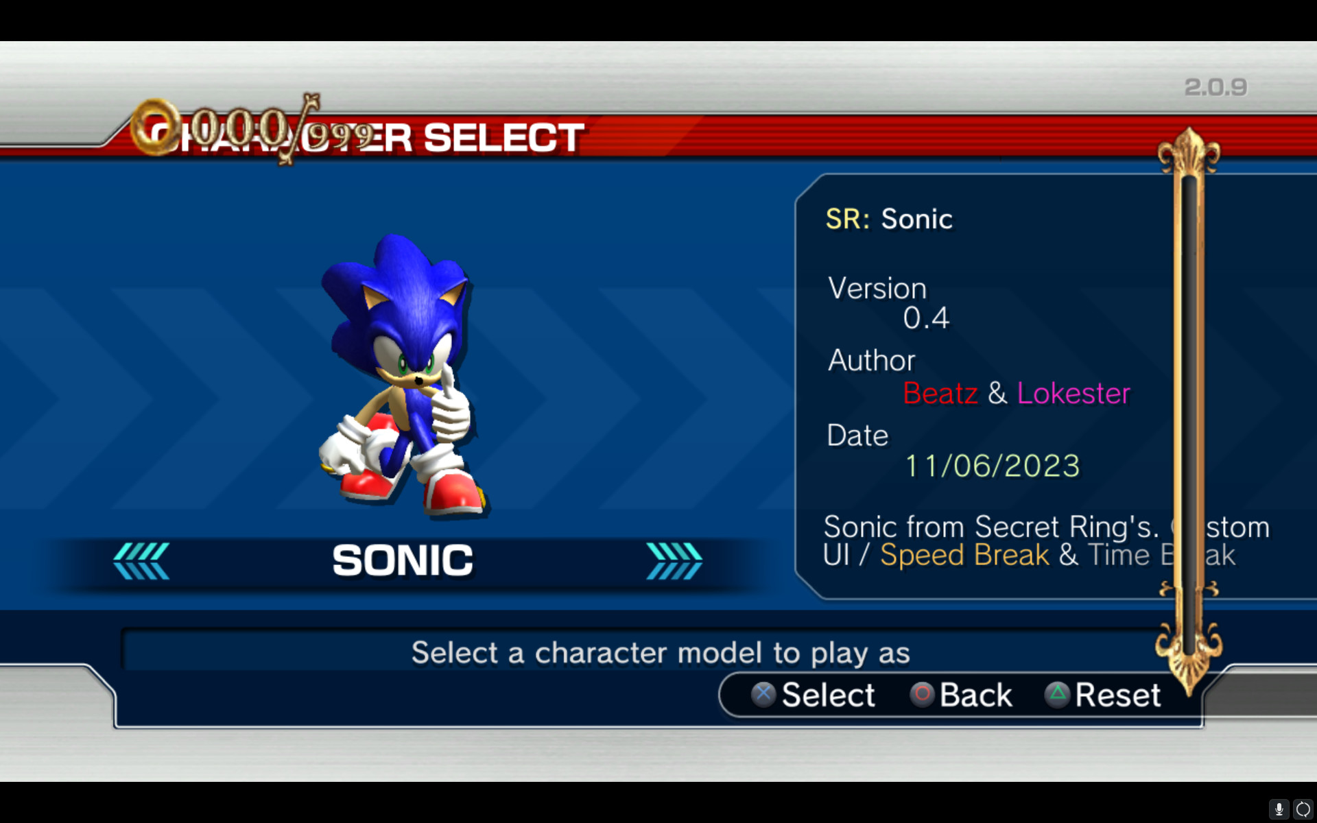 Secret Ring's Sonic Mod for Sonic the Hedgehog: Project '06 | Sonic P ...