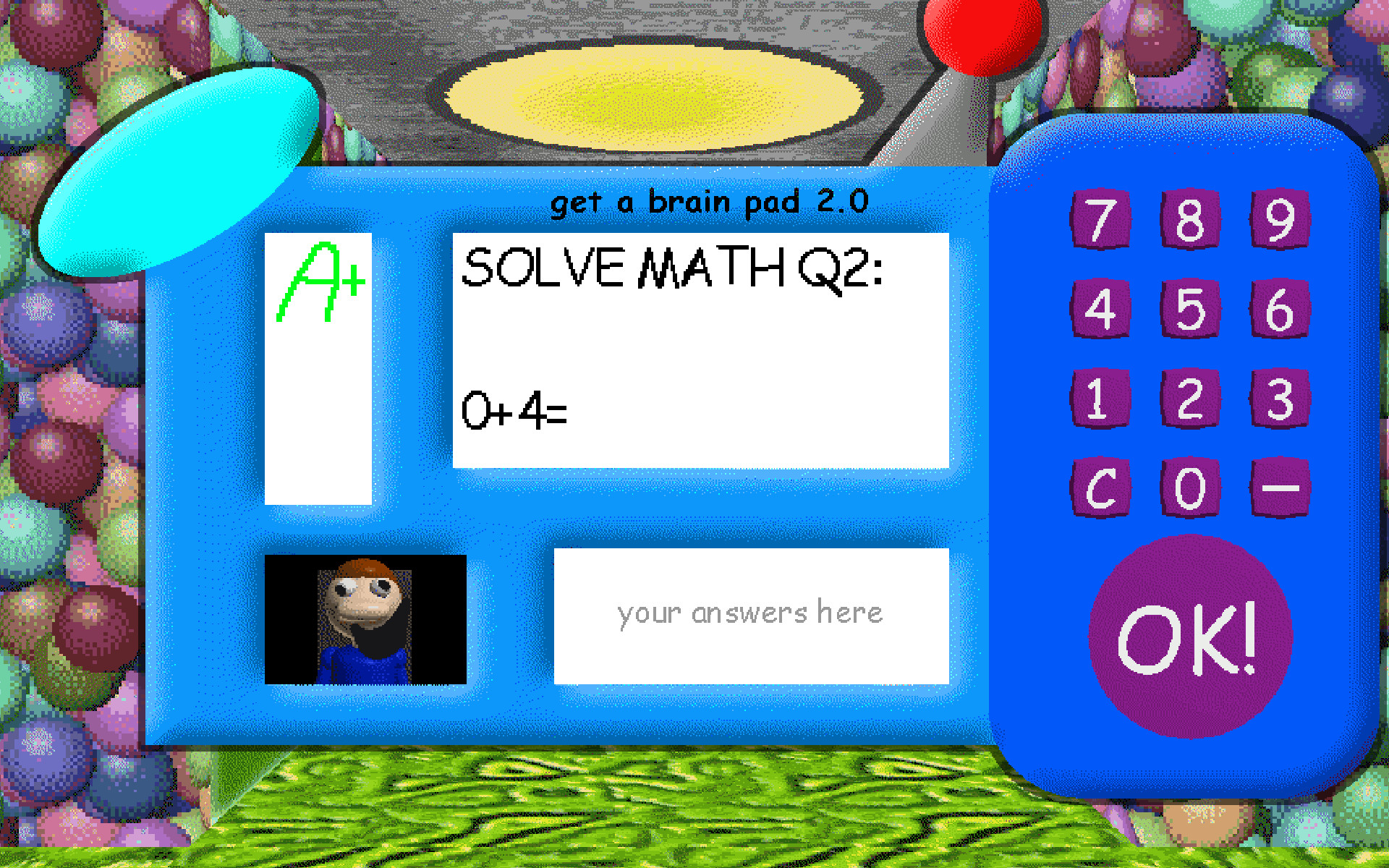 Mr Dav's Funny Mathematics Game Mod for Baldi's Basics | Baldi Mods