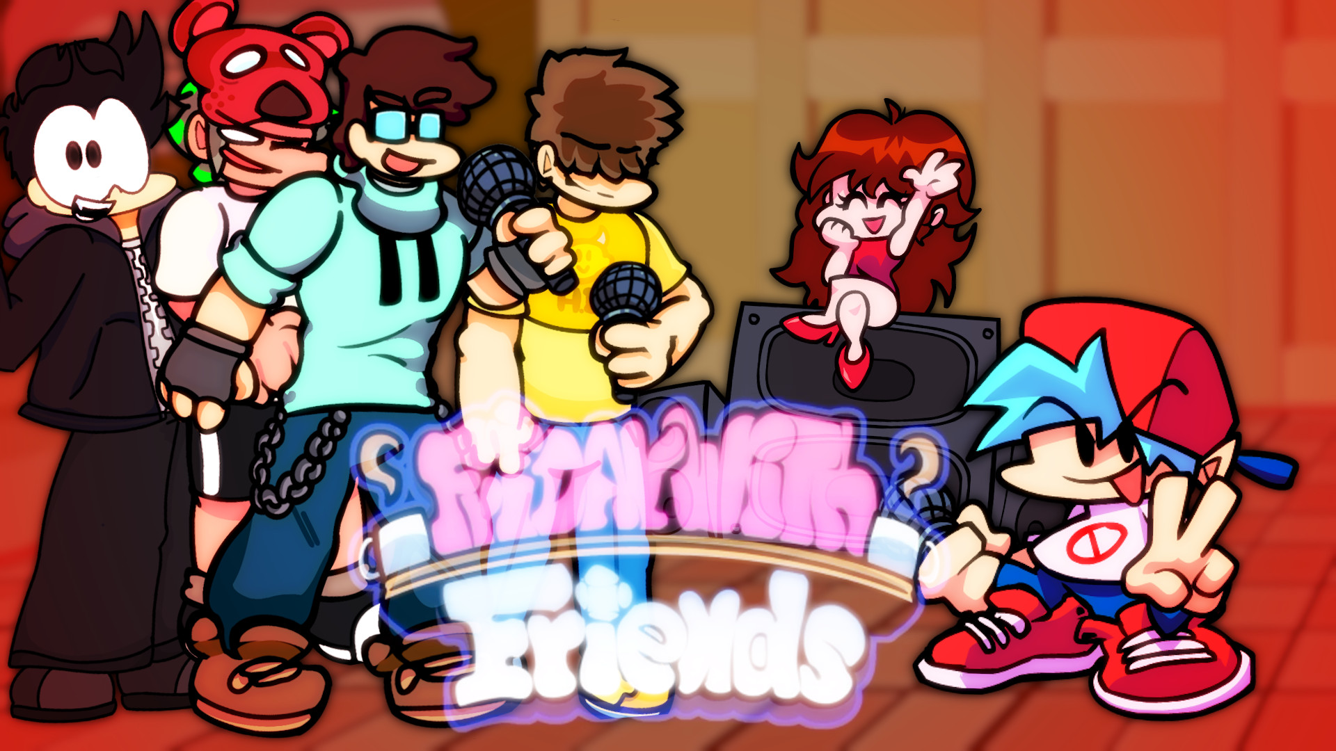 Friday with Friends Mod for Friday Night Funkin' | FNF Mods