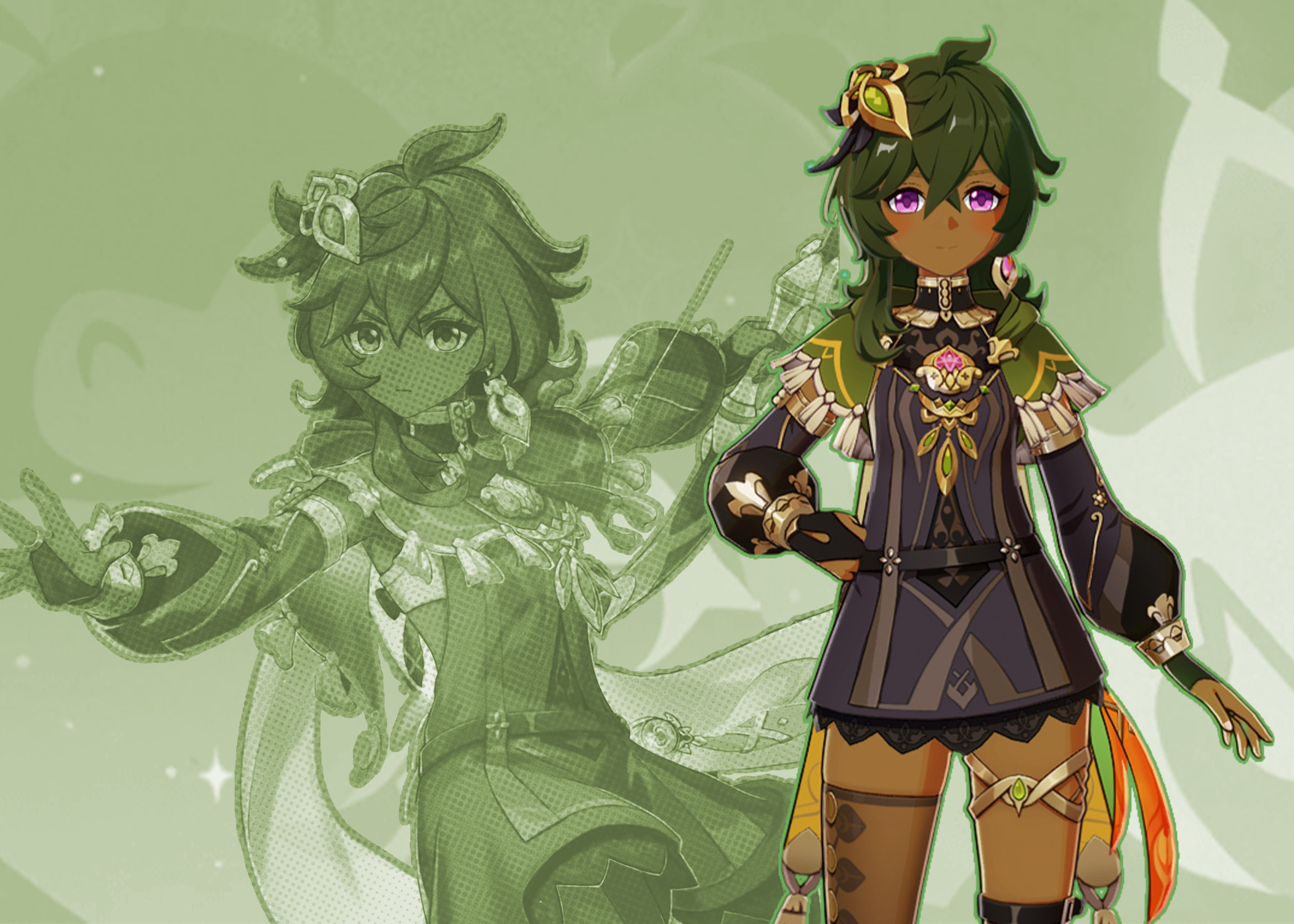 Darker Collei Mod for Genshin Impact | GI Mods