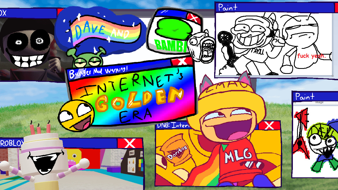 DNB: Internet's Golden Era Mod for Friday Night Funkin' | FNF Mods