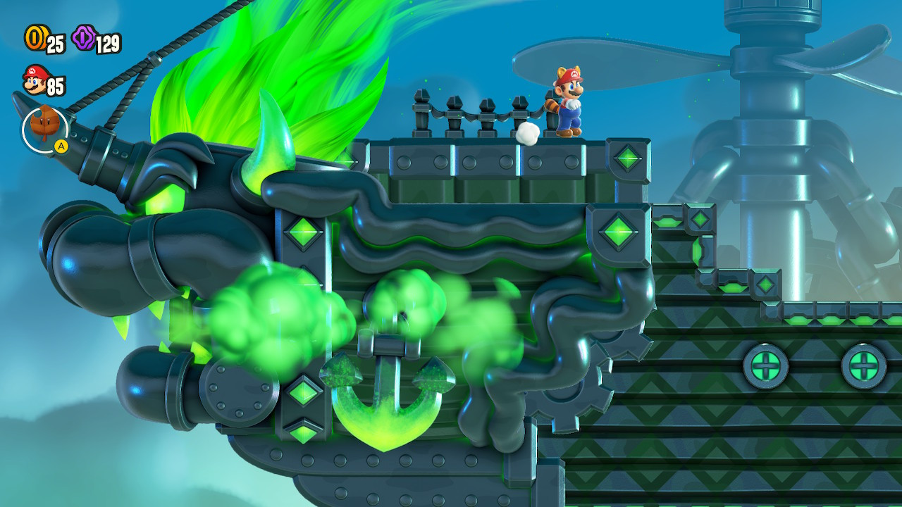 Super Leaf over Drill Mushroom Mod for Super Mario Bros. Wonder | SMBW Mods