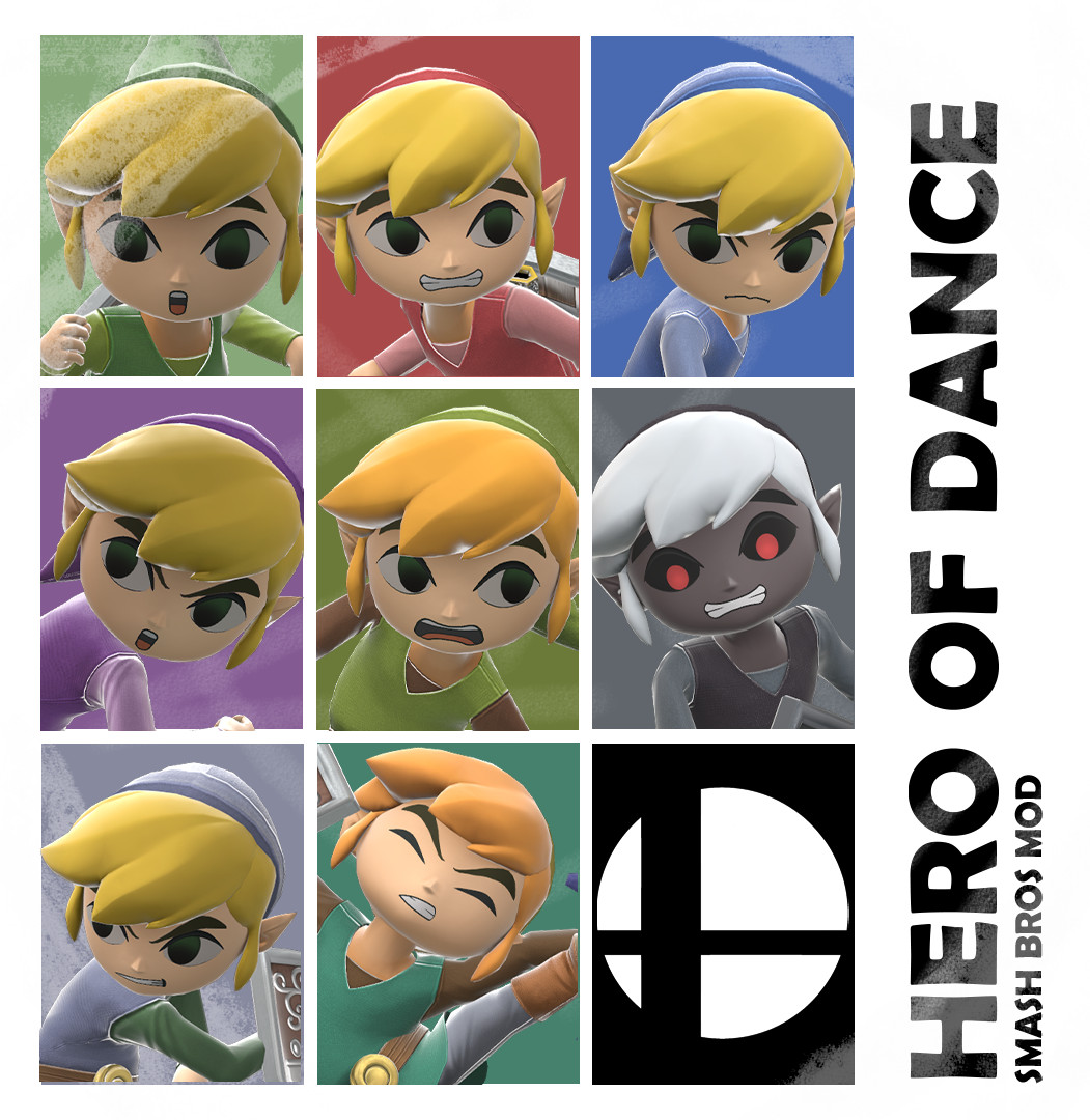 HERO OF DANCE Mod for Super Smash Bros. Ultimate | SSBU Mods