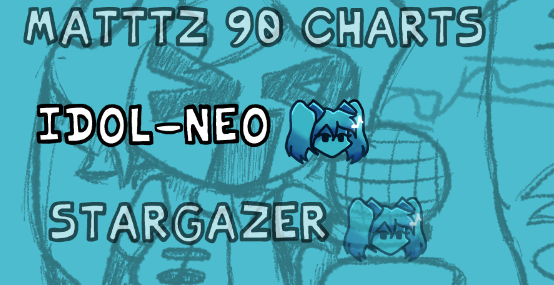 Matttz Miku charts Mod for Friday Night Funkin' | FNF Mods