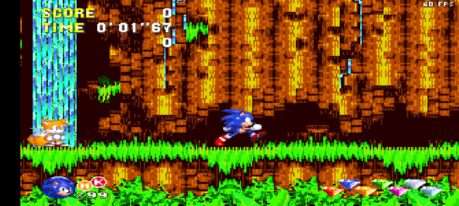 SCH Life Hud For Encore Mode Switching Mod for Sonic 3 A.I.R. | S3AIR Mods