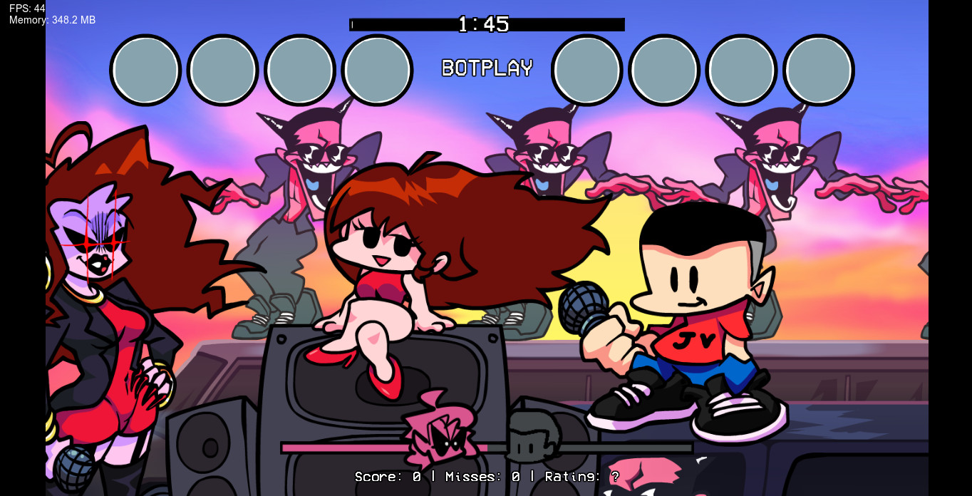 João Vitor (Me) over Boyfriend + FLA Mod for Friday Night Funkin' | FNF ...