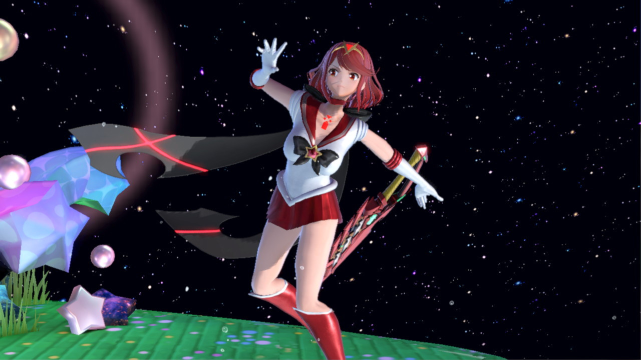 Pyra & Mythra (Sailor Scout) Mod for Super Smash Bros. Ultimate | SSBU Mods