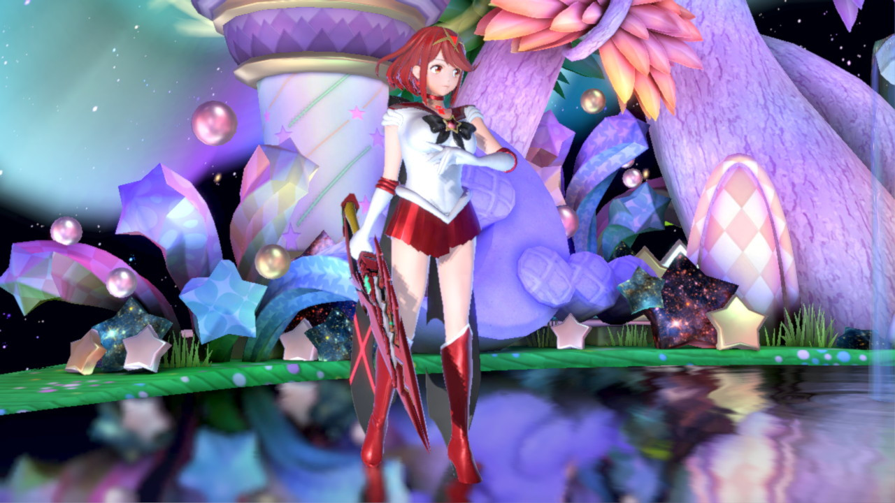 Pyra & Mythra (Sailor Scout) Mod for Super Smash Bros. Ultimate | SSBU Mods