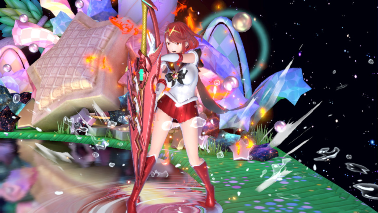 Pyra & Mythra (Sailor Scout) Mod for Super Smash Bros. Ultimate | SSBU Mods