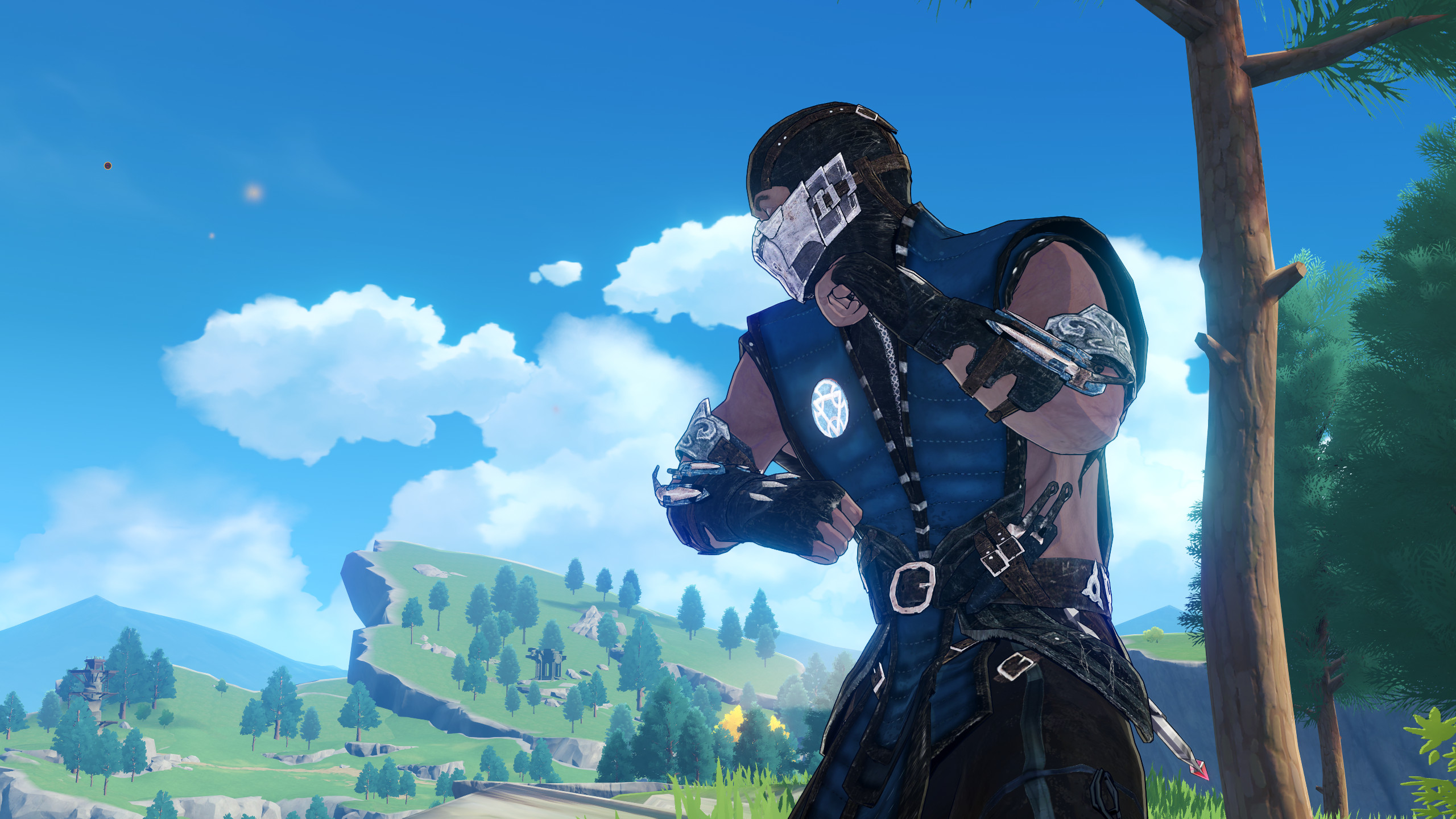 Sub-Zero (MK X) over Wriothesley Mod for Genshin Impact | GI Mods