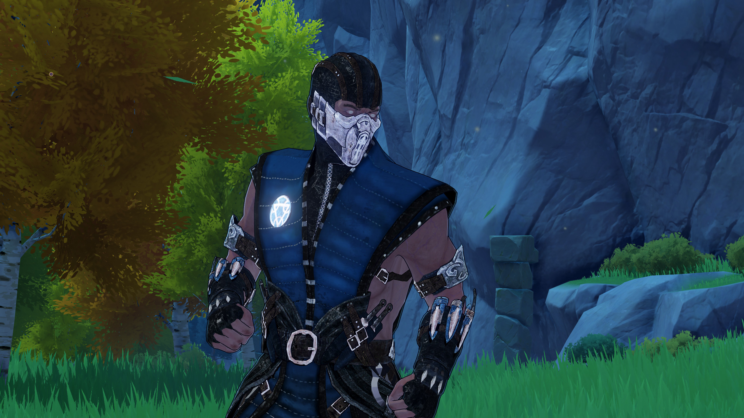 Sub-Zero (MK X) over Wriothesley Mod for Genshin Impact | GI Mods